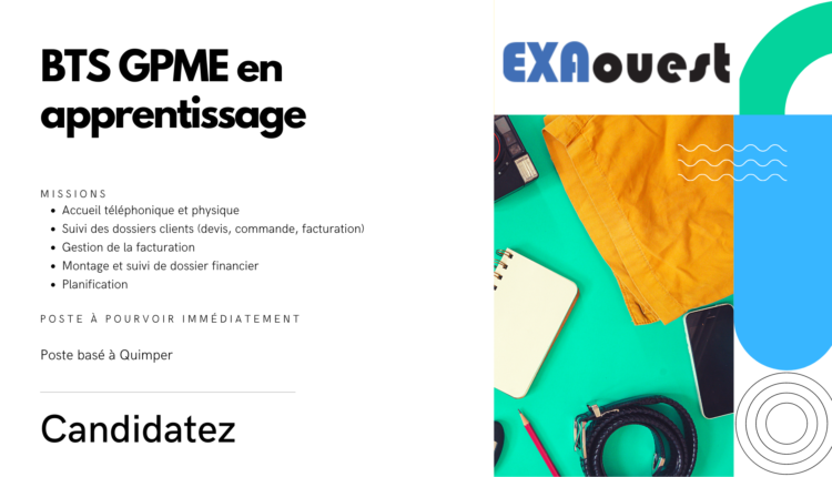 Archives des BTS GPME en alternance - Exaouest formations